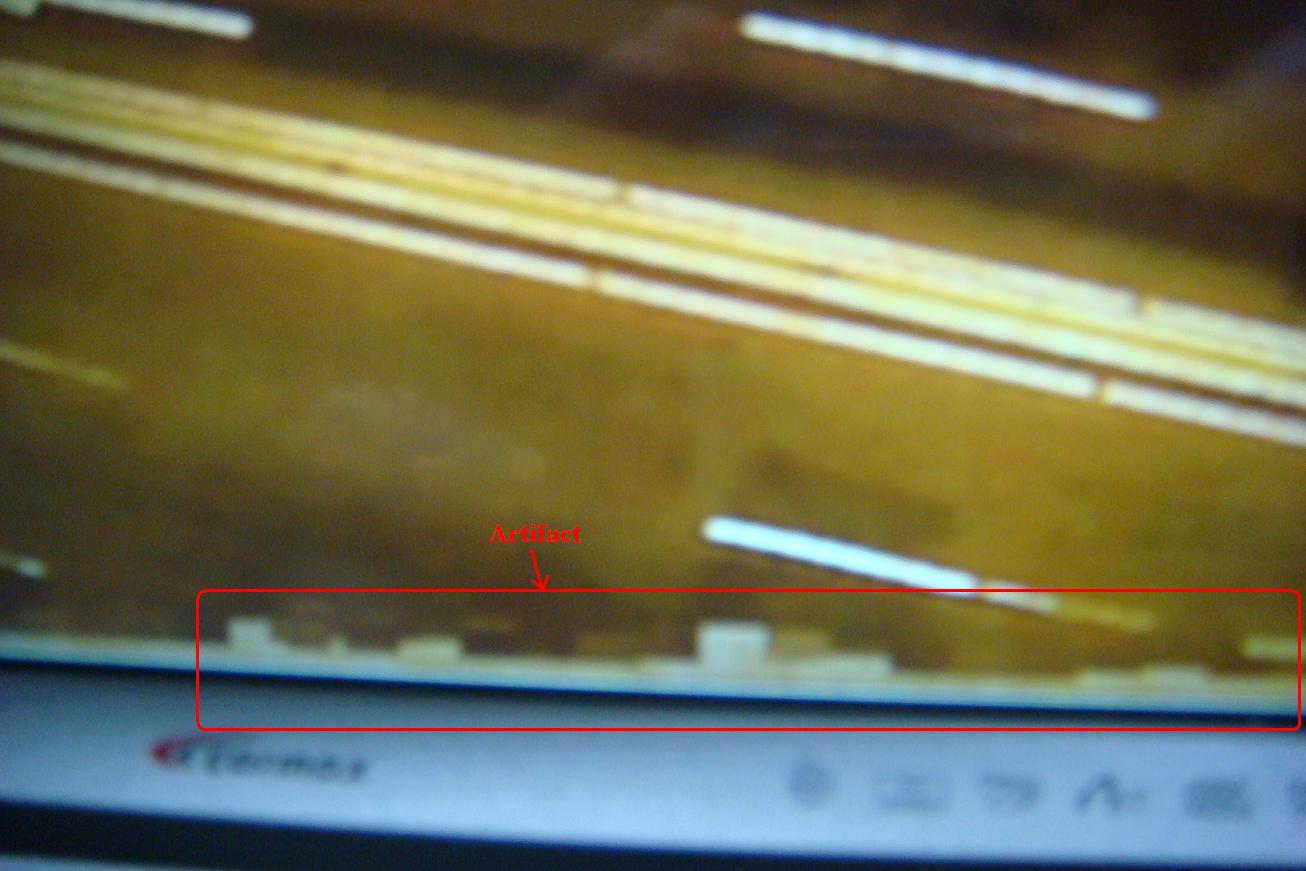 Artifact of H264 D1 decoding on DM365 - Processors forum - Processors - TI E2E support forums