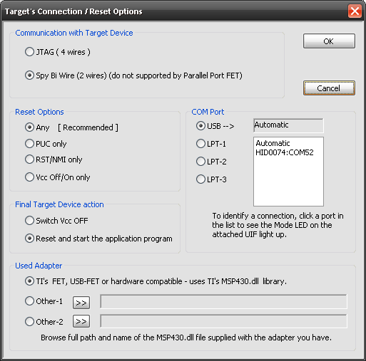 Elprotronics FET MSP430 Flash Programmer Issue - MSP low-power microcontroller forum - MSP low ...