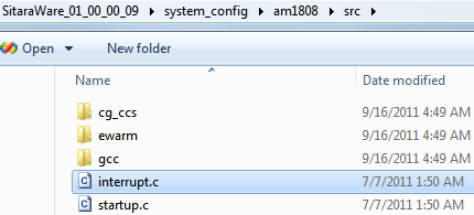 AM1808 interrupt example? - Processors forum - Processors - TI E2E support forums