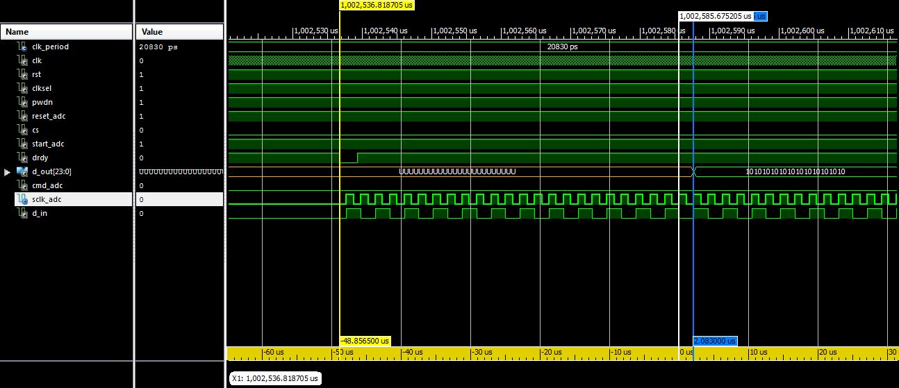 Ads1298 Programming And Data Acquire With Fpga Data Converters Forum Data Converters Ti