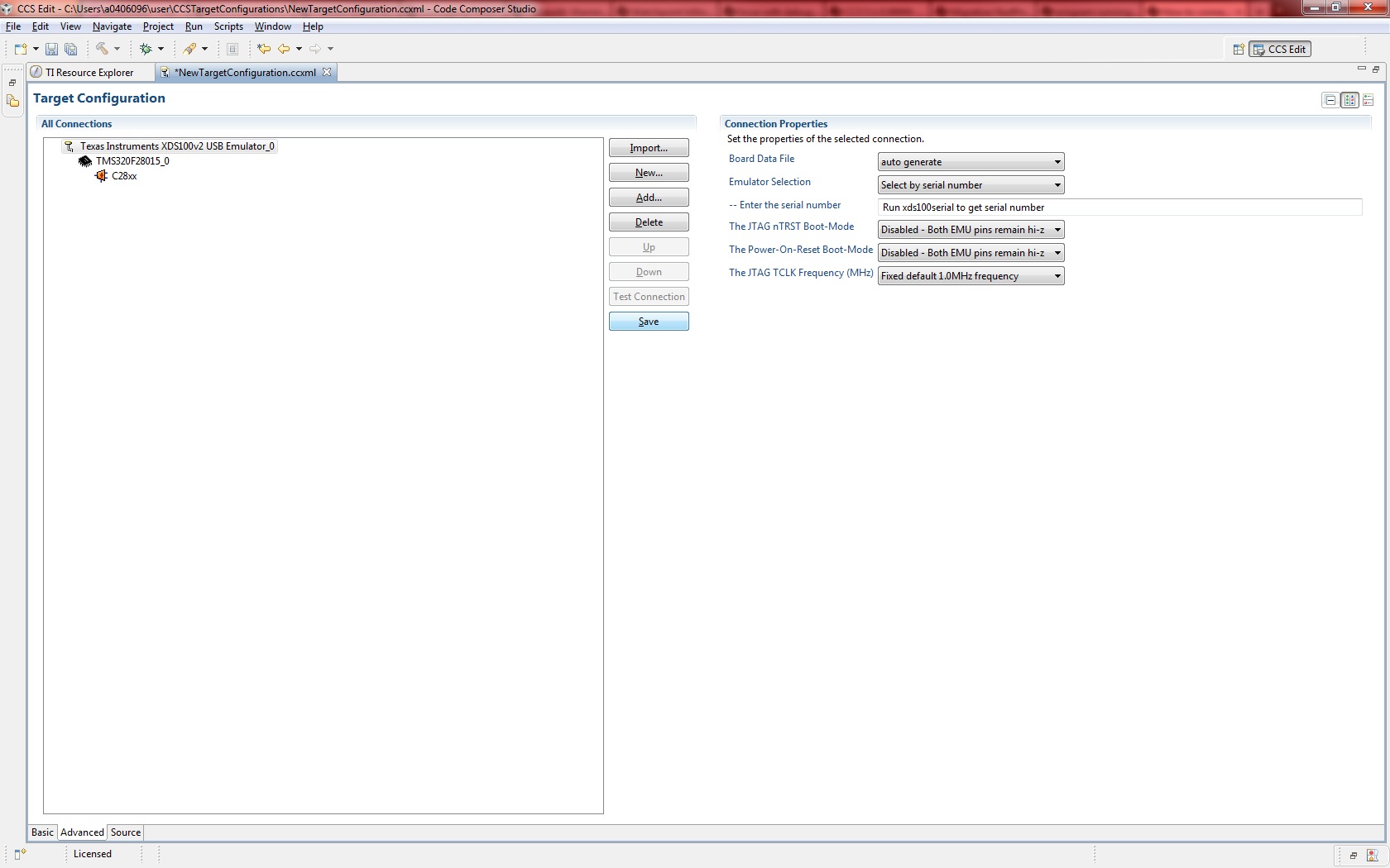 How to connect 2 MCUs to CCS4 - Code Composer Studio forum - Code Composer Studio™︎ - TI E2E ...