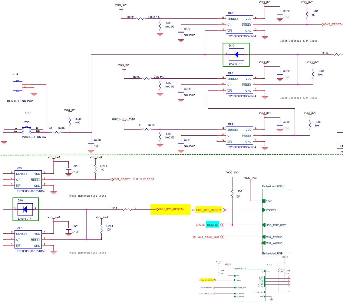Question on reset supervisor for DM6437 - Processors forum - Processors - TI E2E support forums