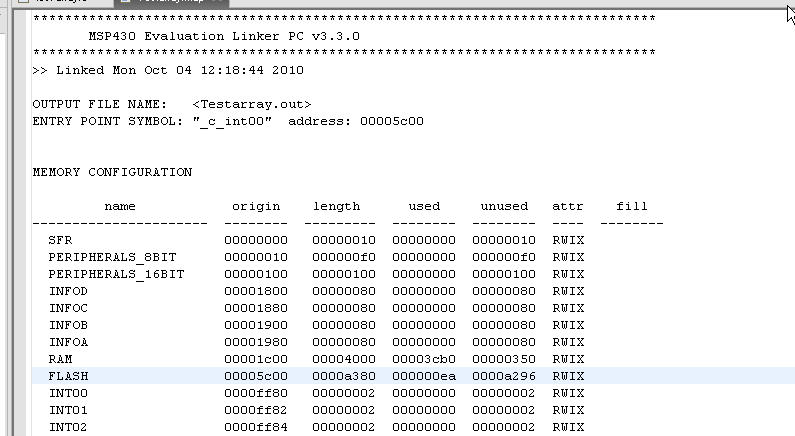 program not running - MSP low-power microcontroller forum - MSP low-power microcontrollers - TI ...