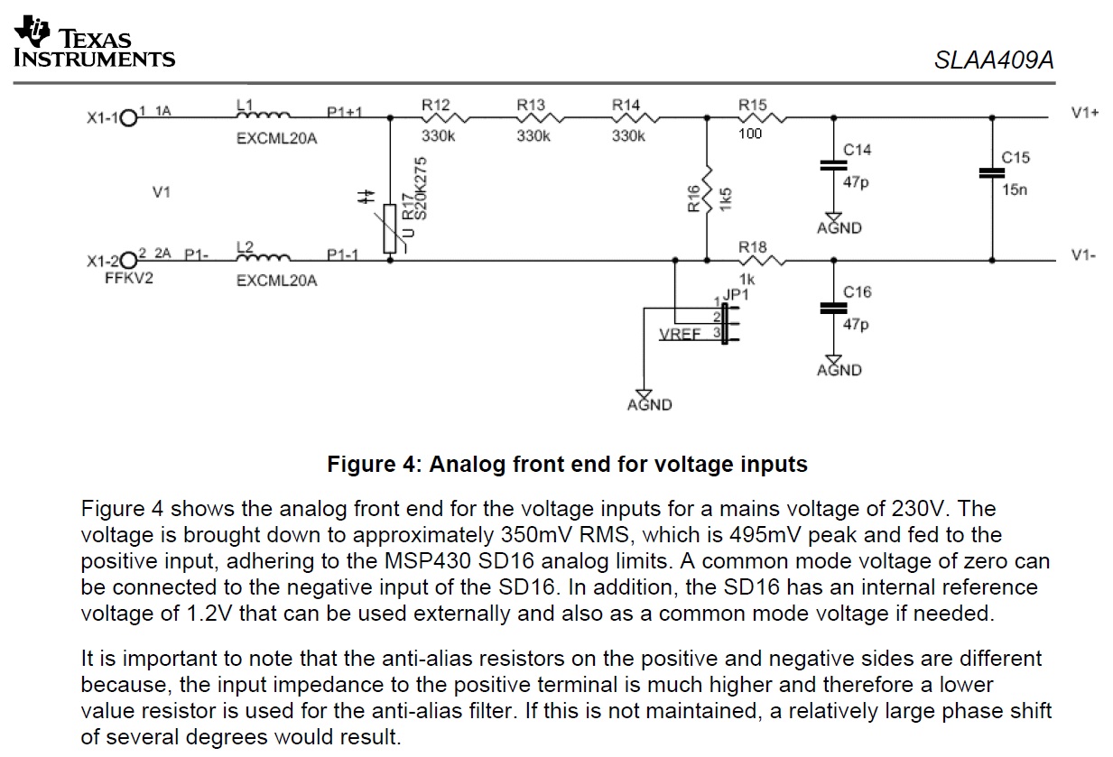 Msp430f47187 Sd16a Input Conditioning Msp Low Power Microcontroller Forum Msp Low Power