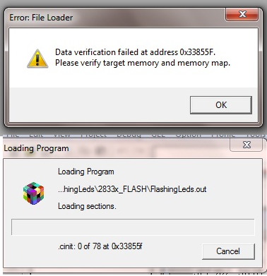 F28335 download to flash problem - C2000 microcontrollers forum - C2000™︎ microcontrollers - TI ...