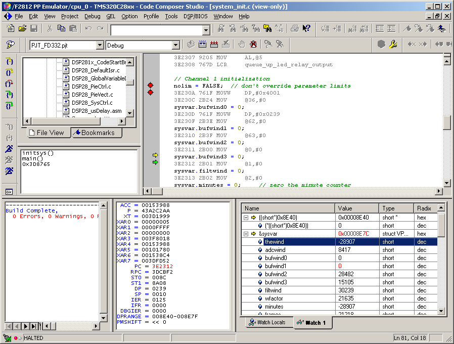 CCS3.1 DP Load Optimizations issue - Code Composer Studio forum - Code Composer Studio™︎ - TI ...