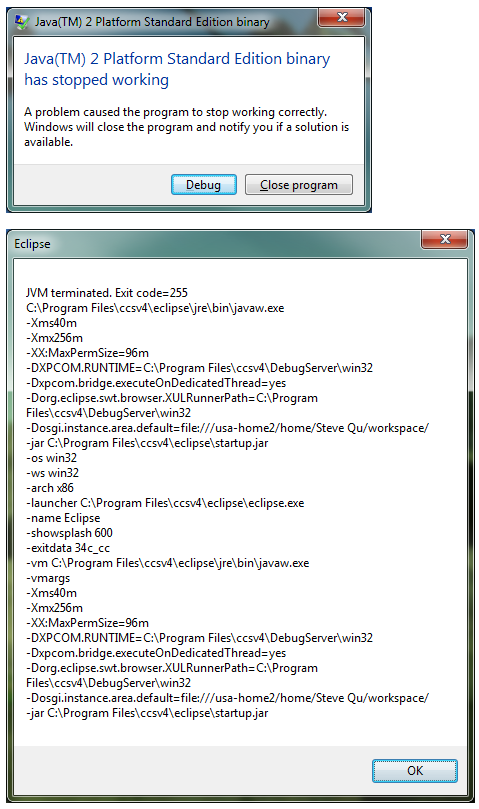 CCSV4 debug resets - Code Composer Studio forum - Code Composer Studio™︎ - TI E2E support forums