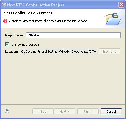 RTSC Config Winodow not functioning properly? - Code Composer Studio forum - Code Composer ...