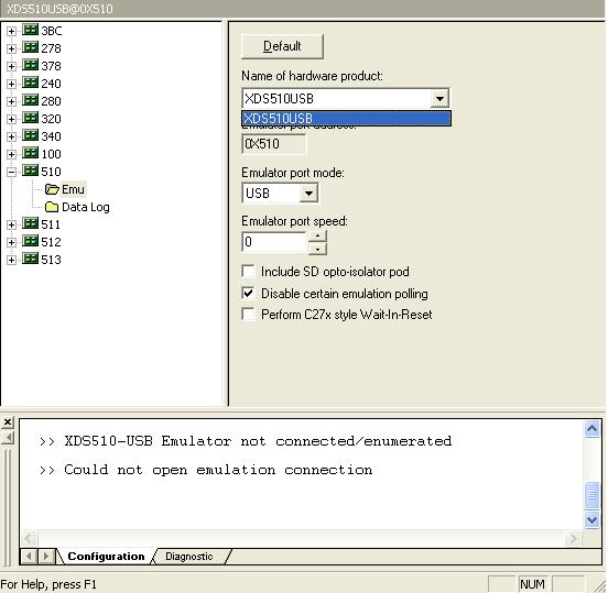 Emulator Connection Issues - Code Composer Studio forum - Code Composer Studio™︎ - TI E2E ...