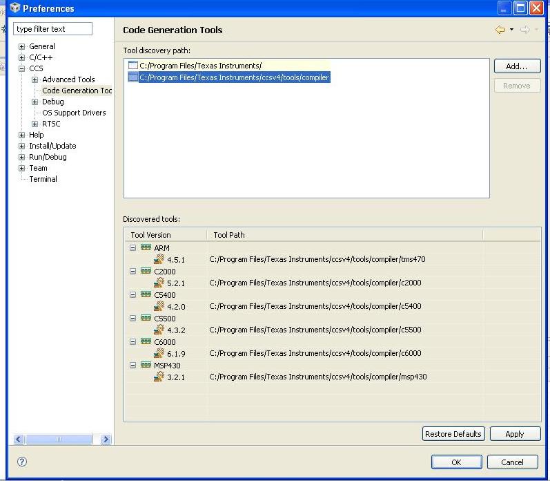 CCS v4 - StellarisWare import of projects - Code Composer Studio forum - Code Composer Studio™︎ ...