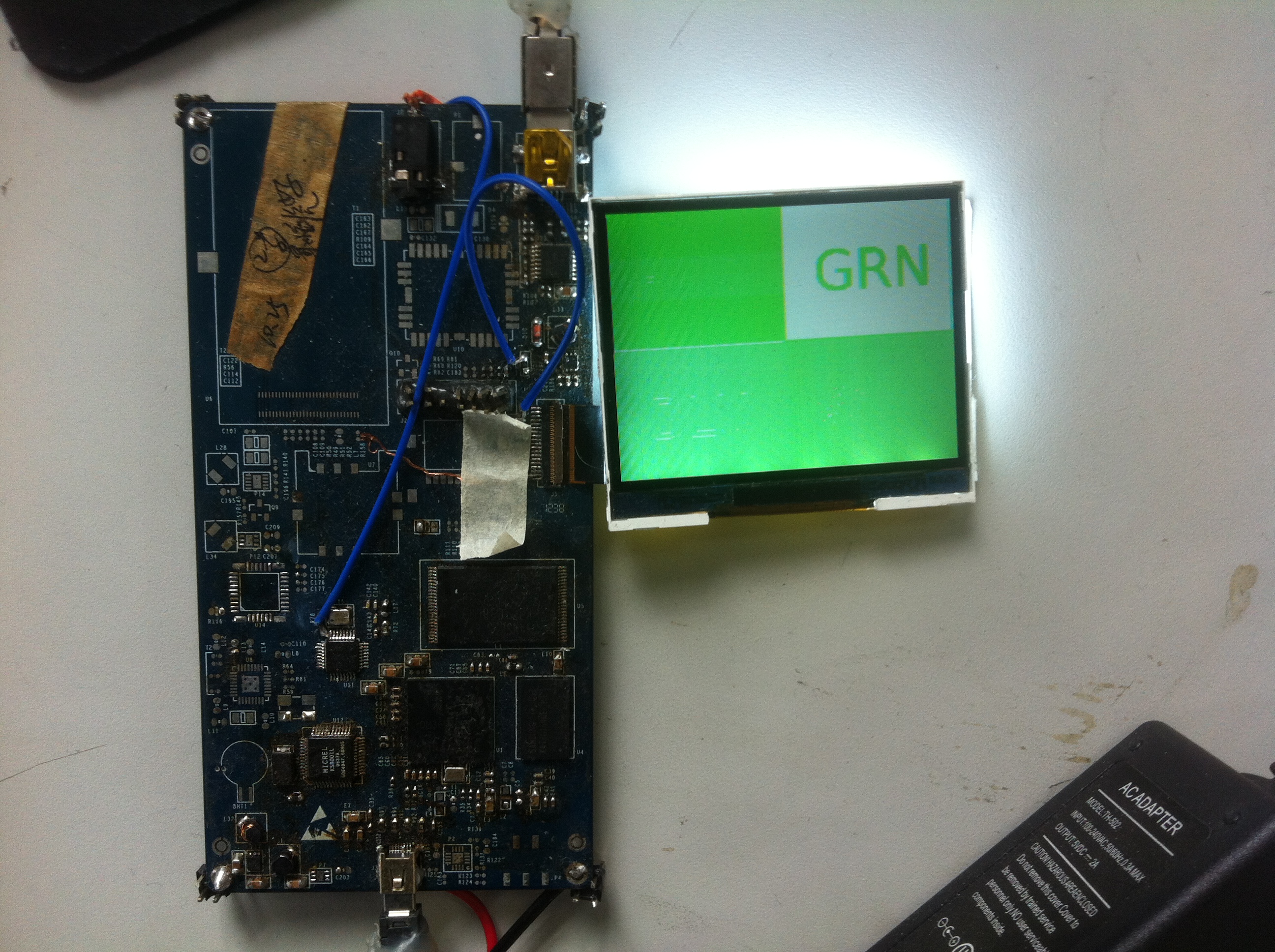 Only Green Color On Lcd When Running Videodisplay In Dmai1210010 Of Dm365 Processors 