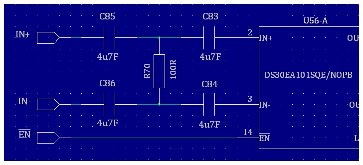 DS30EA101 Equaliser - Position of input termination resistor - Interface forum - Interface - TI ...