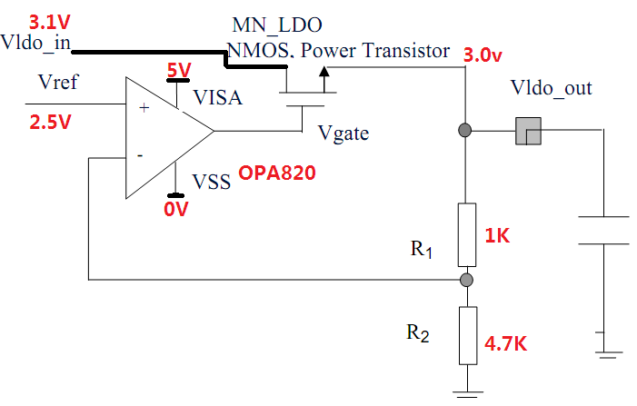 what is the maximum output voltage of OPA820 in this circuit? - Amplifiers forum - Amplifiers ...