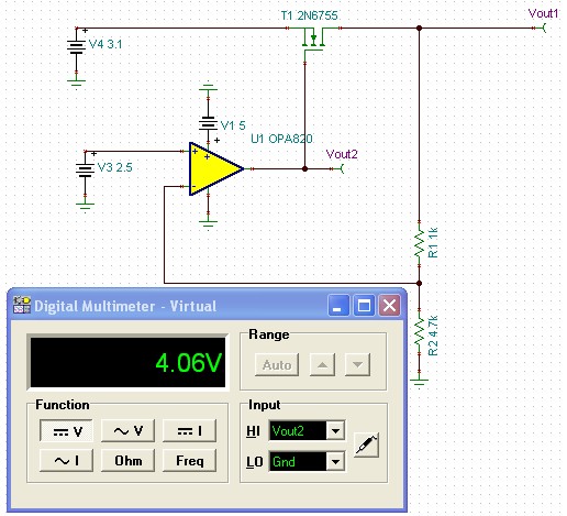 What Is The Maximum Output Voltage Of Opa820 In This Circuit Amplifiers Forum Amplifiers