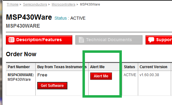 which msp430ware driver lib to use ? - MSP low-power microcontroller forum - MSP low-power ...
