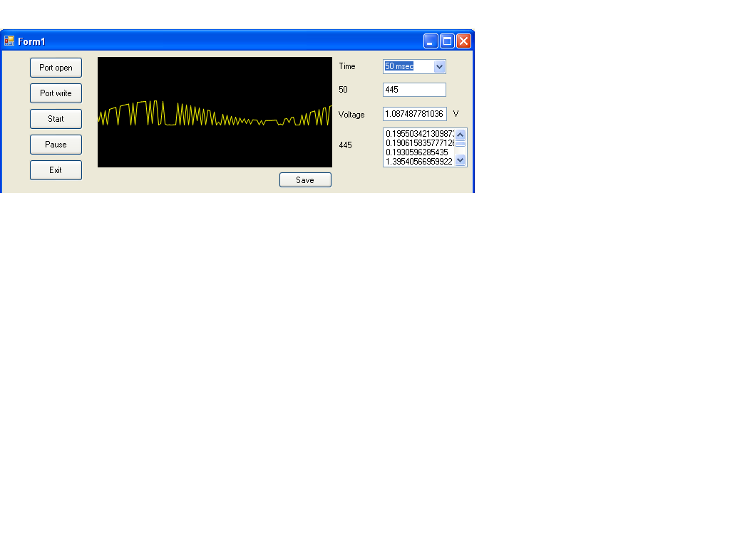 Pc Based Oscilloscope Msp Low Power Microcontroller Forum Msp Low Power Microcontrollers