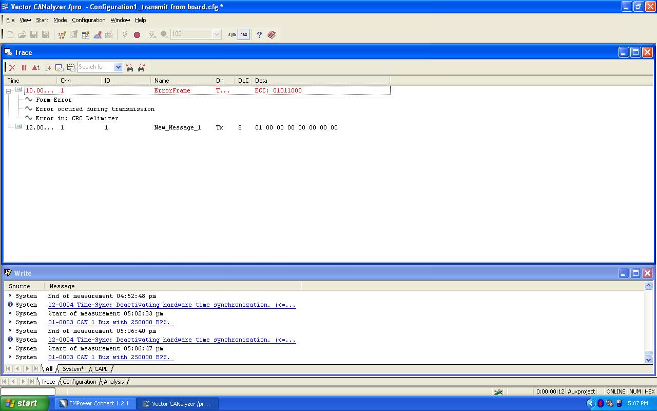 Controller Area Networkcan Form Error During Message Reception Intms320f2812 Need Help
