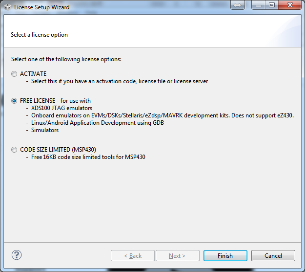Licensing CCS for TMDXDOCK28M36 - Code Composer Studio forum - Code Composer Studio™︎ - TI E2E ...