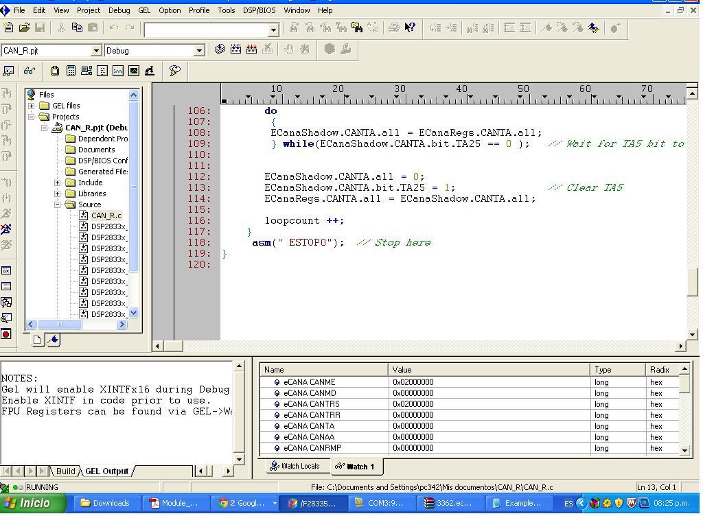 Network CAN with TMS320F28335 - C2000 microcontrollers forum - C2000™︎ microcontrollers - TI E2E ...