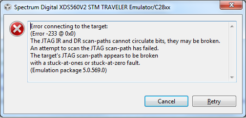 JTAG Scan Path Failure - C2000 microcontrollers forum - C2000™︎ microcontrollers - TI E2E ...