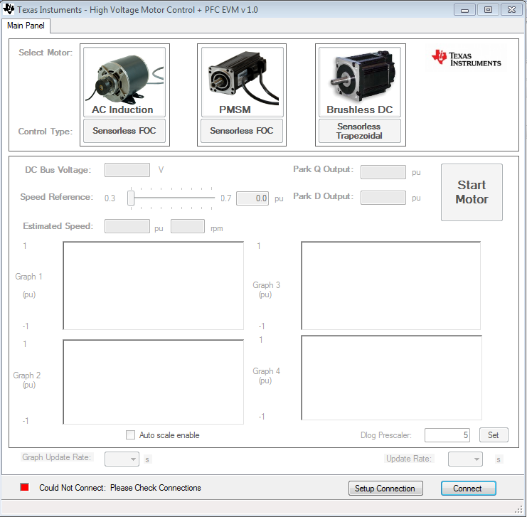 Tms320c2000 Hardware Kit Example Gui Connection Error C2000