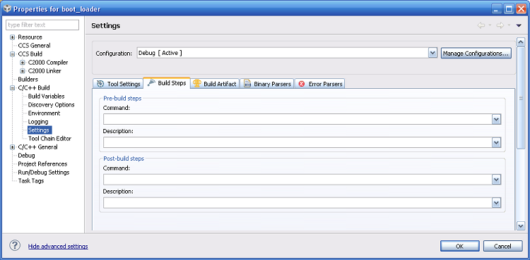 hex2000 converting .out to binary problems - C2000 microcontrollers forum - C2000™︎ ...