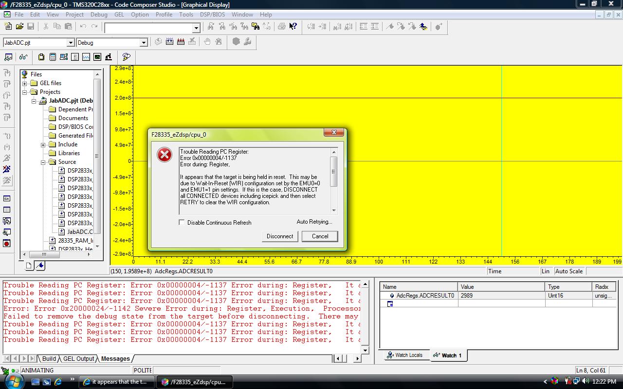 No Output For Adc Using F28335 C2000 Microcontrollers Forum C2000™︎ Microcontrollers Ti