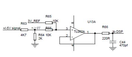 Need a solution for converting bipolar output of sensor to unipolar input of ADC - C2000 ...