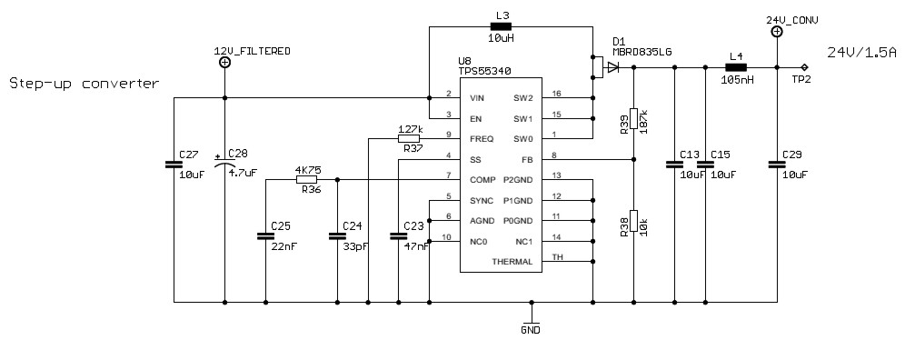 TPS55340 not switching; input equals output - Power management forum - Power management - TI E2E ...