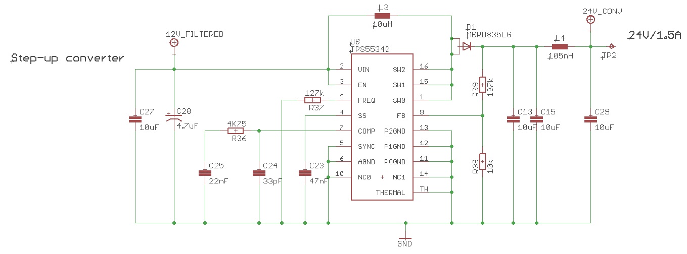 Tps55340 Not Switching Input Equals Output Power Management Forum Power Management Ti E2e