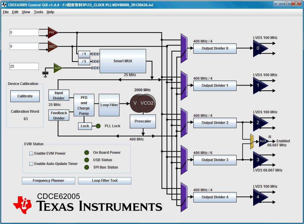 Issues about CDCE62005 supply the clock for PCIe2.0 system - Clock & timing forum - Clock ...