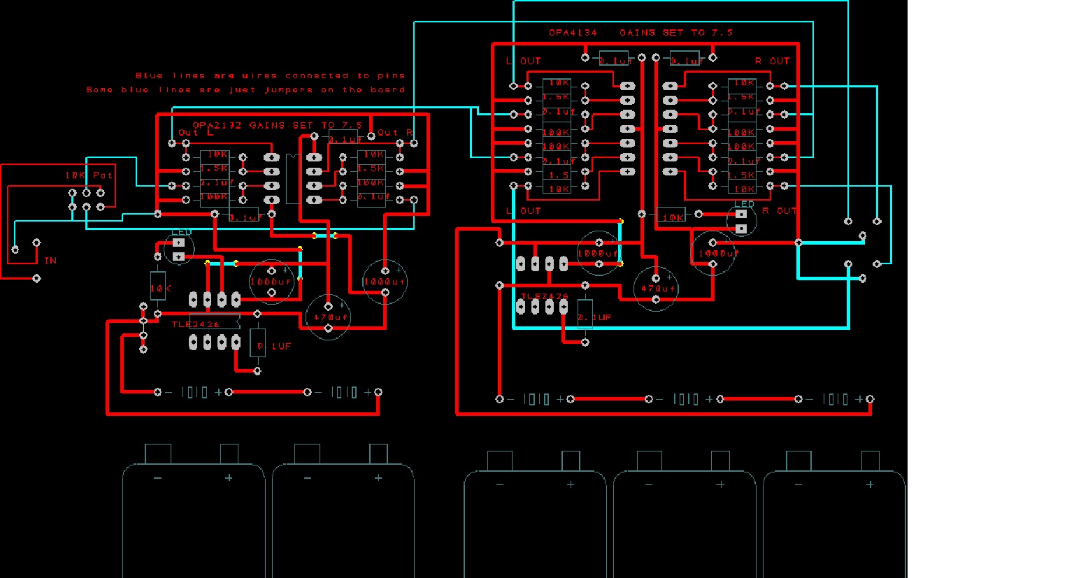 opa2132 pre-amp into a opa4134 - Audio forum - Audio - TI E2E support forums