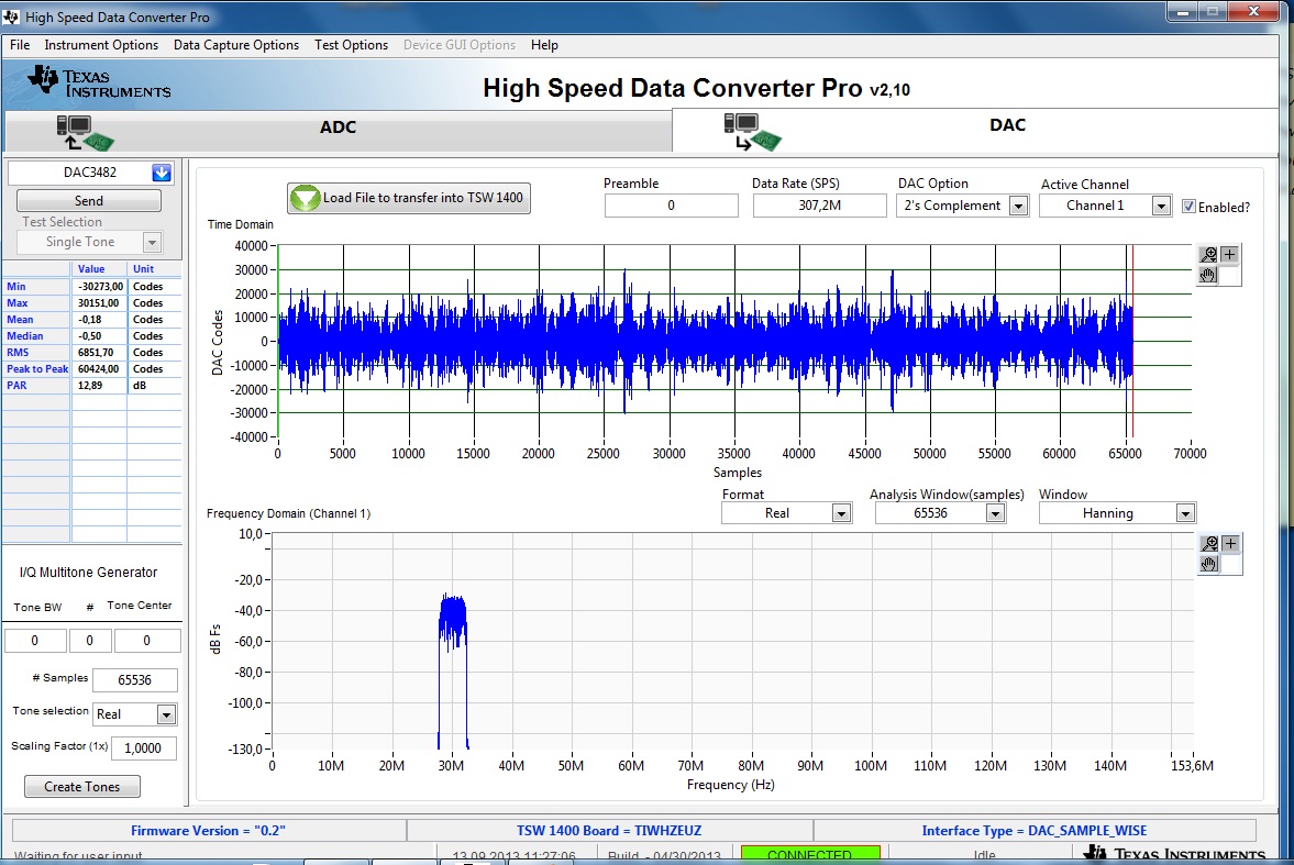 DAC3482EVM - Data converters forum - Data converters - TI E2E support forums