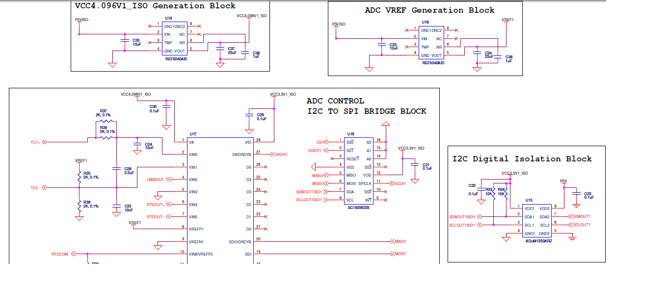 LMP90100 Analog Supply from REF5040 not working - Data converters forum - Data converters - TI ...