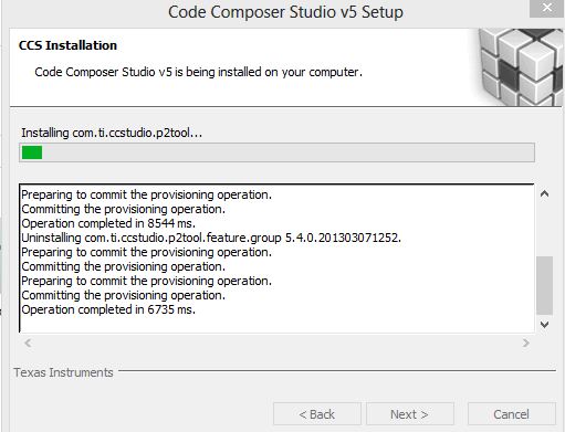 FAILING TO INSTALL CCS v5 - Code Composer Studio forum - Code Composer Studio™︎ - TI E2E support ...