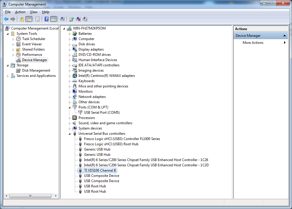 Texas Instruments XDS100v2 USB emulator Issue - Code Composer Studio forum - Code Composer ...