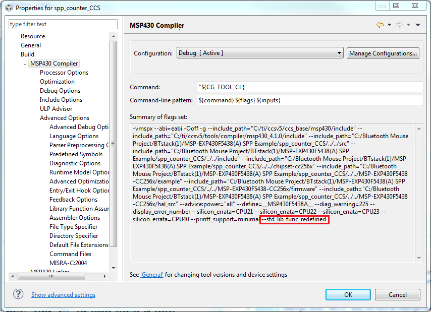 How to output "Hello World" using CCSv5 and MSP430 - Code Composer Studio forum - Code Composer ...