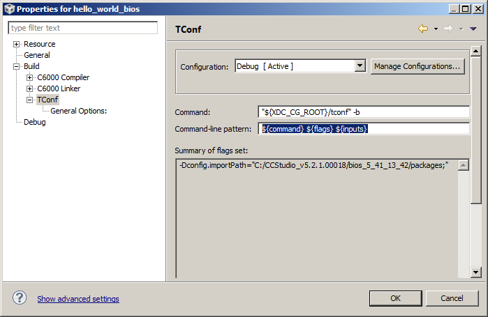 CCSv5 - .tcf Compile Problem - Code Composer Studio forum - Code Composer Studio™︎ - TI E2E ...
