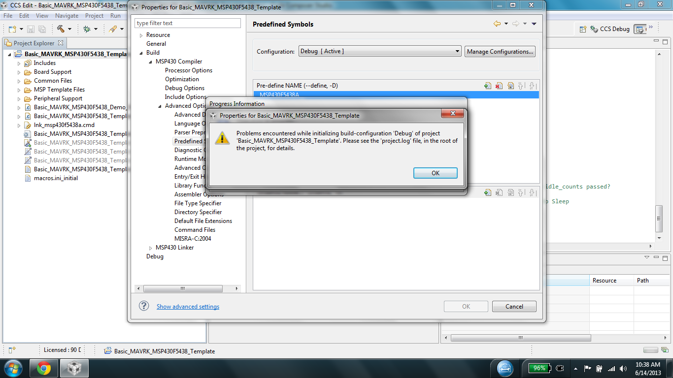 Ccs Projectlog File Msp Low Power Microcontroller Forum Msp Low 0084