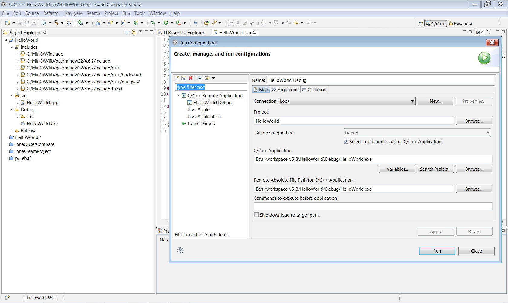 Running Problems with CCS - Code Composer Studio forum - Code Composer Studio™︎ - TI E2E support ...
