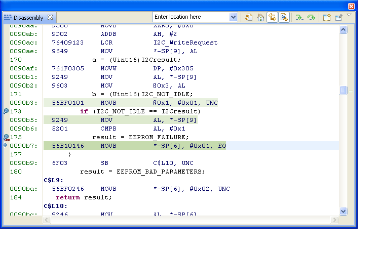 Code Execution Issue C28 Cycle Accurate Simulator Bug Code 2935