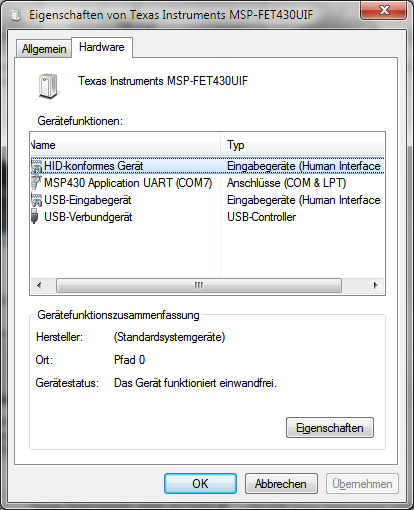 msp430 ez430 RF2500 and lenovo x230t - MSP low-power microcontroller forum - MSP low-power ...