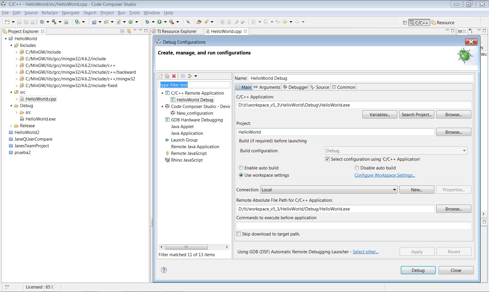 Running Problems with CCS - Code Composer Studio forum - Code Composer Studio™︎ - TI E2E support ...