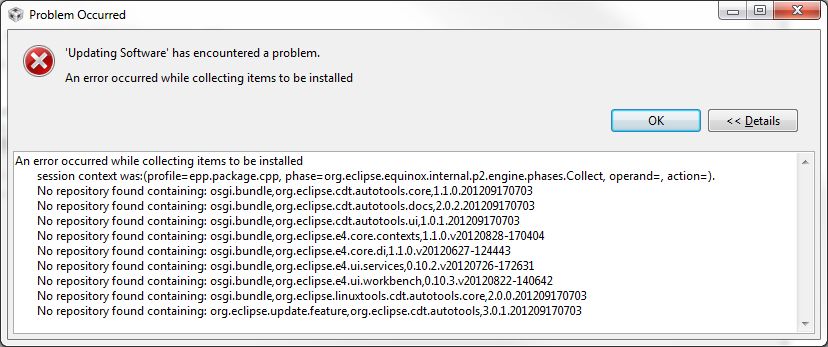 Ccs 530 Updates Do Not Work Confilcting Dependency And No Repository Found Code