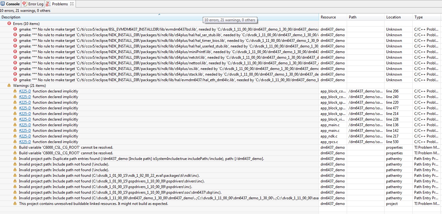 CCS3.3 Projects Can not be Executed in CCS5.2 - Code Composer Studio forum - Code Composer ...
