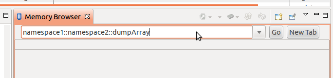 Ccs V51 Use Of Symbols In Memory Browser Graph Tool Crashes Ccs