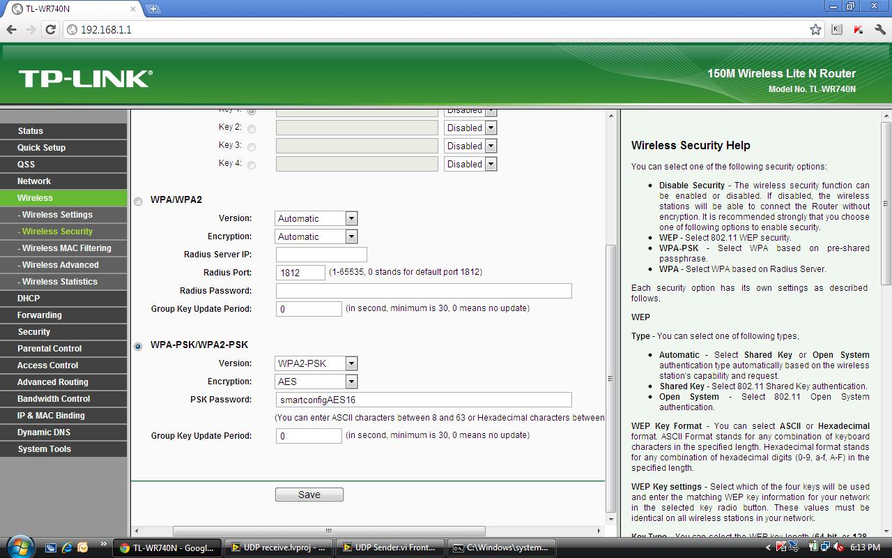 problem in connecting CC3000 using WPA2-PSK. - Wi-Fi forum - Wi-Fi - TI E2E support forums