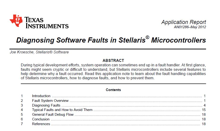 Uartprintf Triggers Faultisr In Buffered Mode Arm Based Microcontrollers Forum Arm Based
