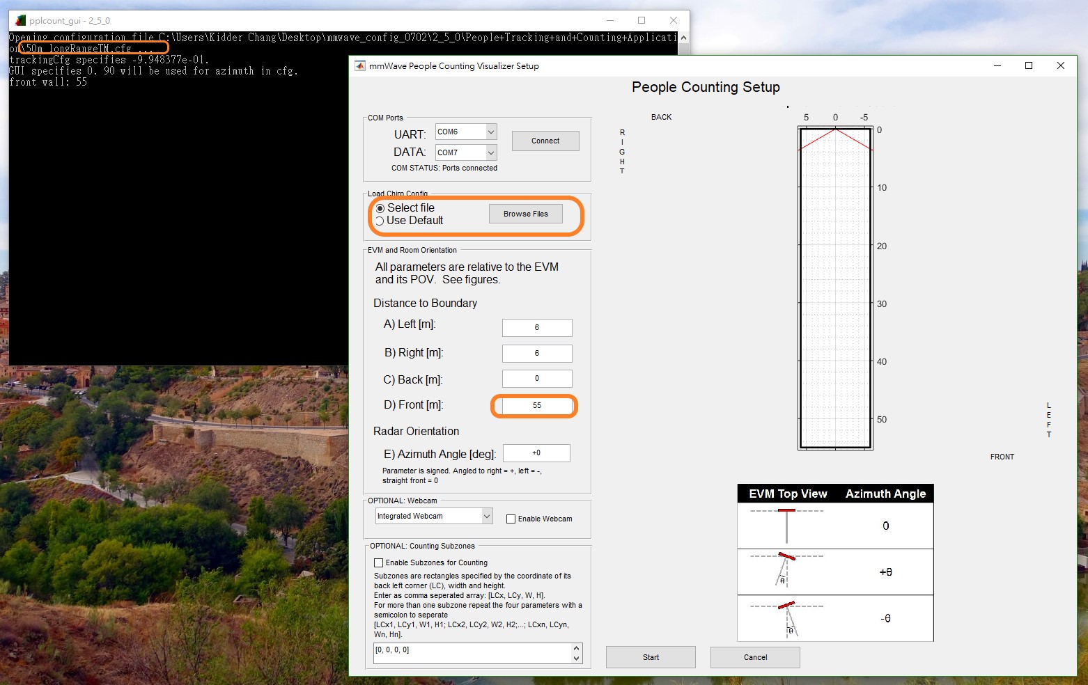 IWR1642: IWR1642 pplcount gui for 30m config ...IWR1642 ES1.0 hardware - Sensors forum - Sensors ...
