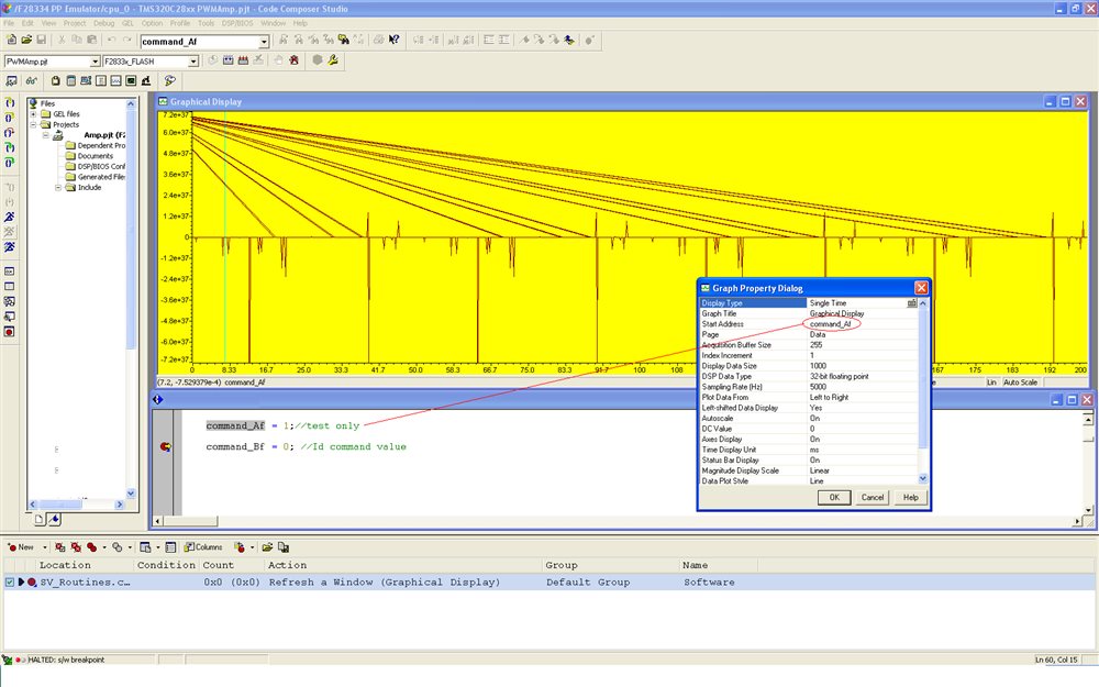 CCS 3.3 Graphical Display problem - Code Composer Studio forum - Code Composer Studio™︎ - TI E2E ...